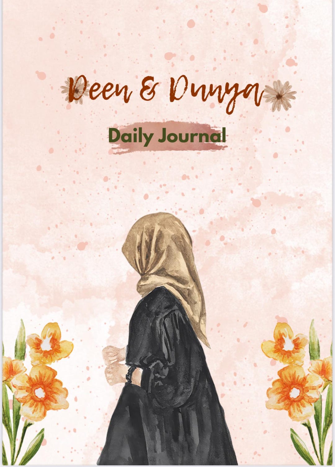 Deen & Dunya Daily Journal Printable | Muslim Gratitude Journal ...