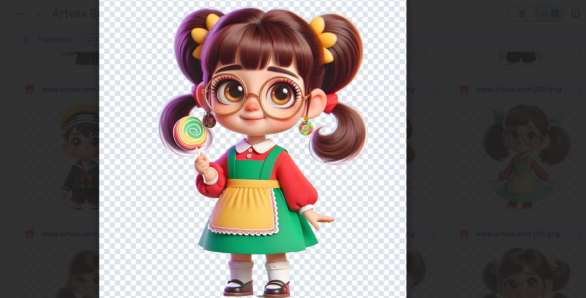 Turma Do Chaves PNG Bundle | Chibi El Chavo Del 8 Clipart | 3D Cartoon ...