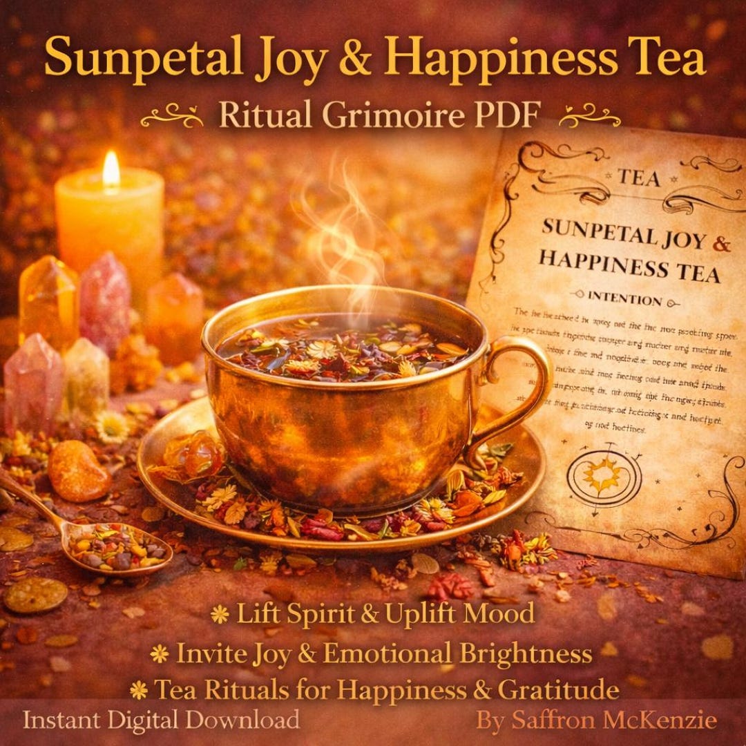 Sunpetal Joy & Happiness Tea Ritual | Emotional Uplift and Gratitude ...