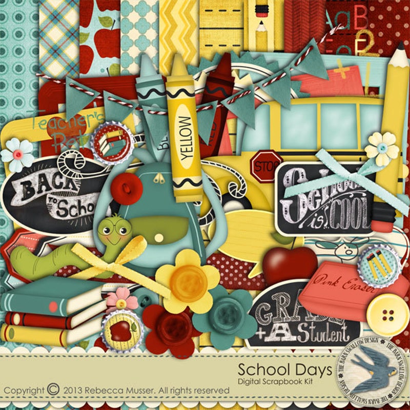 Scrapbook Kit Digital - Etsy