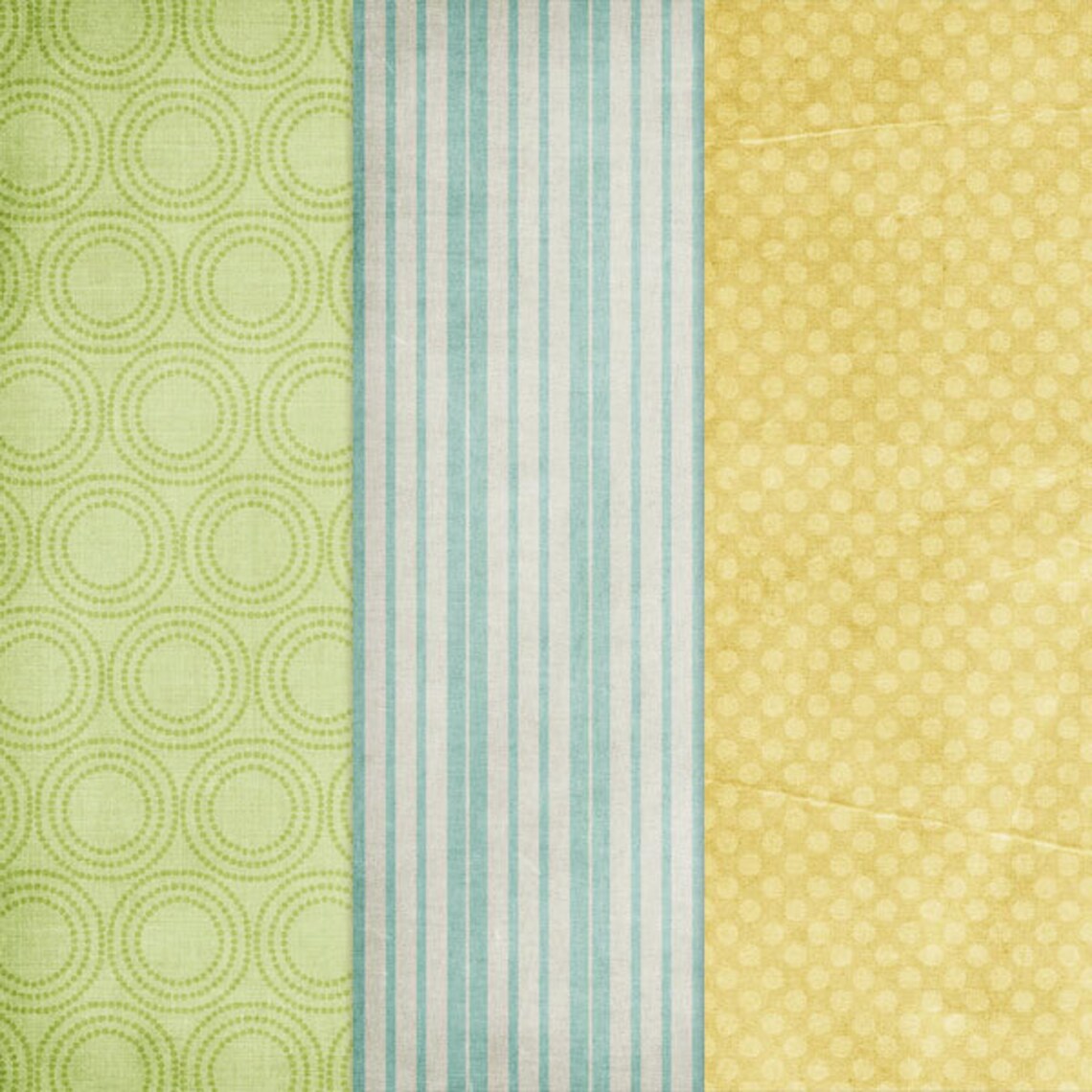 Digital Scrapbook Paper Pack Instant Download, Good Day Sunshine - 12 ...