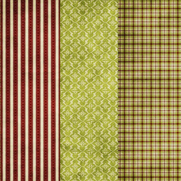 Digital Scrapbook Paper Pack Instant Download "home for the Holidays ...