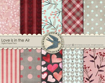 Digital Scrapbook Paper Pack Instant Download A | Etsy