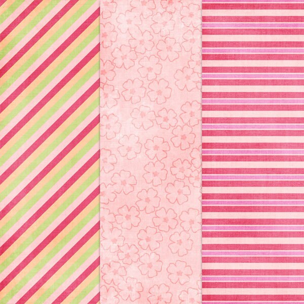 Digital Scrapbook Paper Pack for Summer - Tutti Fruiti - 10 Digital ...
