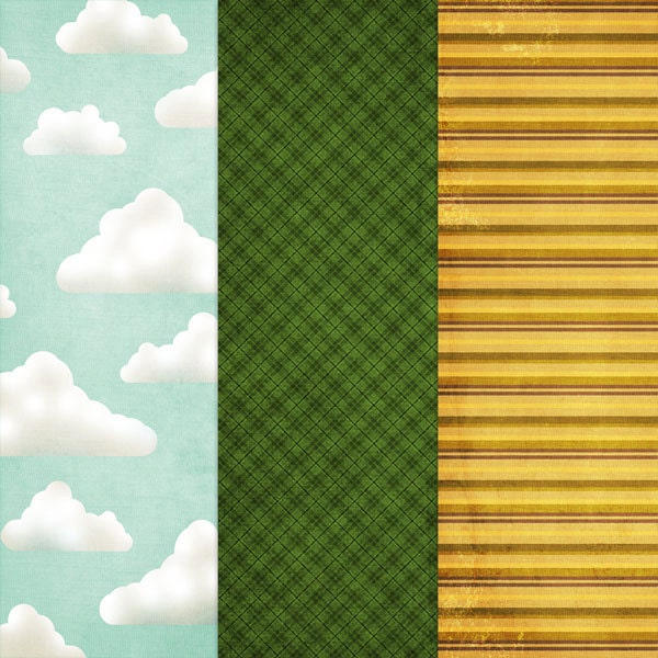 Digital Scrapbook Paper Pack Instant Download - the Great Outdoors -10 ...