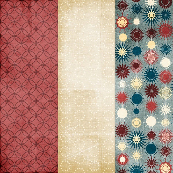 Digital Scrapbook Paper Pack Instant Download - Land That I Love -12 12 ...