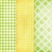 Digital Scrapbook Paper Pack, Summer Citrus - 12" X 12" Instant ...