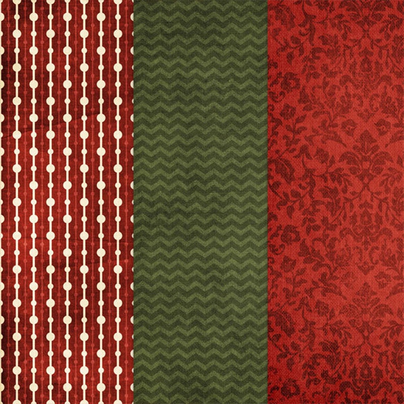 Digital Scrapbook Paper Pack Instant Download - the Basics: Shabby ...