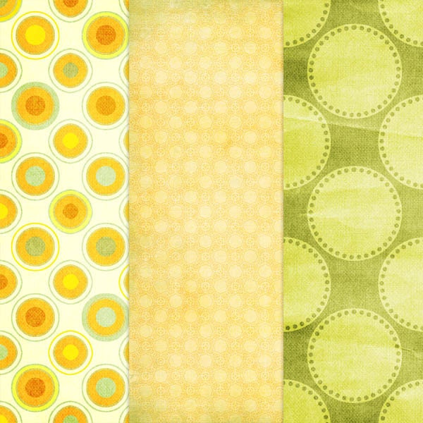 Digital Scrapbook Paper Pack, Summer Citrus - 12" X 12" Instant ...