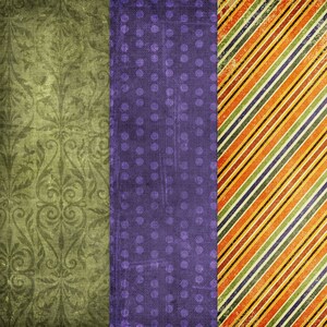 Digital Scrapbook Paper Pack - Boo - 10 Digital Papers 12" X 12" for ...