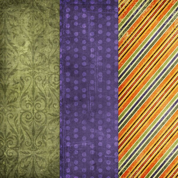 Digital Scrapbook Paper Pack - Boo - 10 Digital Papers 12" X 12" for ...