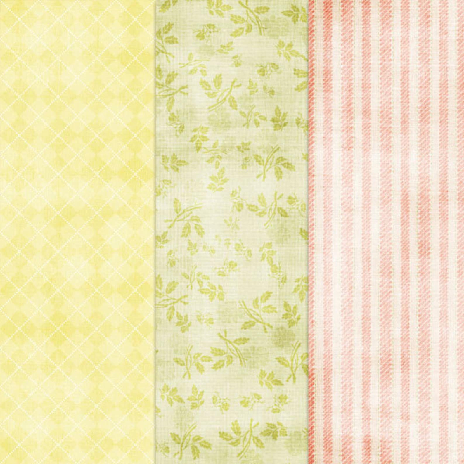 Digital Scrapbook Paper Pack Instant Download - Whispers of Spring - 10 ...
