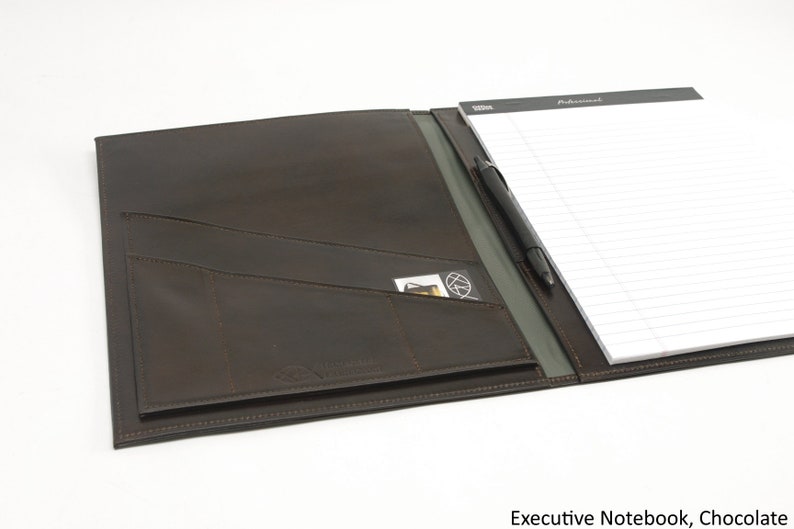 Executive Leather Notebook for Standard Notepads 2 Sizes - Etsy