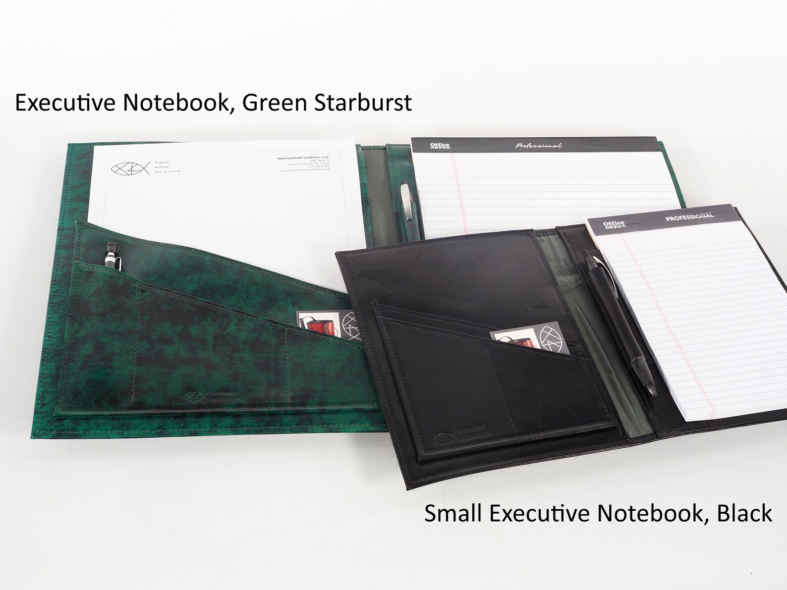 Executive Leather Notebook for Standard Notepads 2 Sizes - Etsy