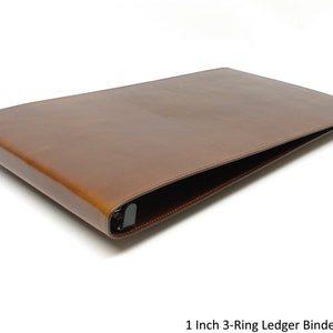 Leather 3-ring Binder: LEDGER Size (11 X 17 Inch) - Etsy