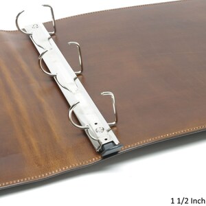 Leather 3-ring Binder: LEDGER Size (11 X 17 Inch) - Etsy