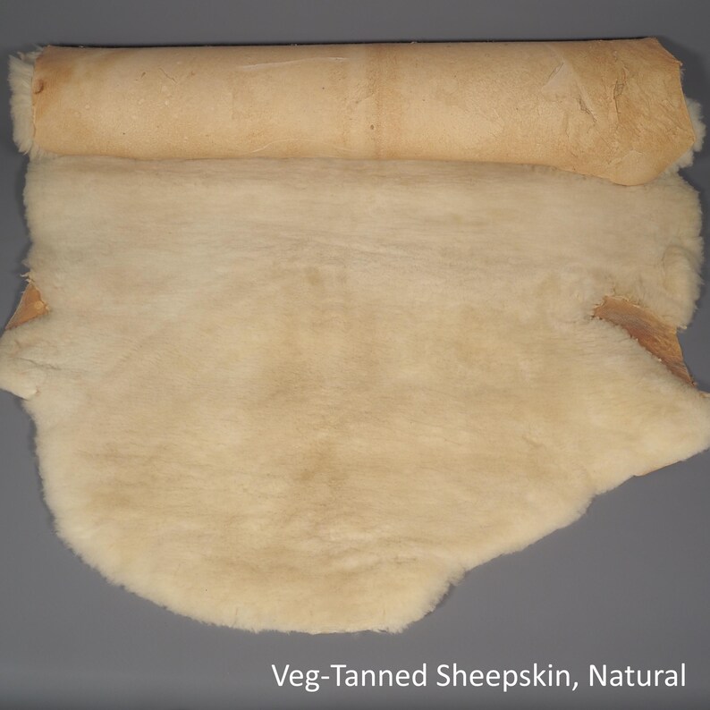 VEG-TANNED Sheepskin Hides - Etsy