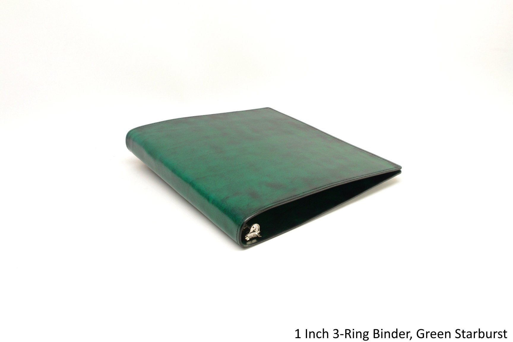 Leather 3 Ring Binder - STANDARD SIZE - 1/2 inch, 1 inch, 1 1/2 inch, 2 ...