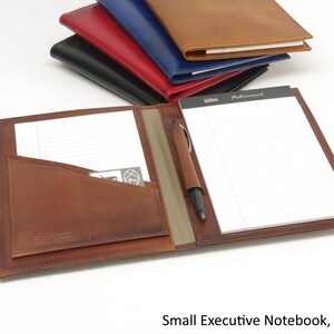 Executive Leather Notebook - for Standard Notepads (2 Sizes) - Etsy