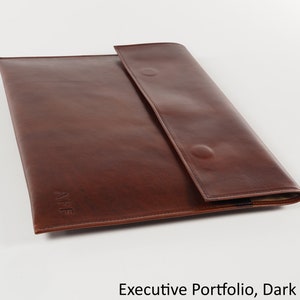 Executive Leather Portfolio - Etsy