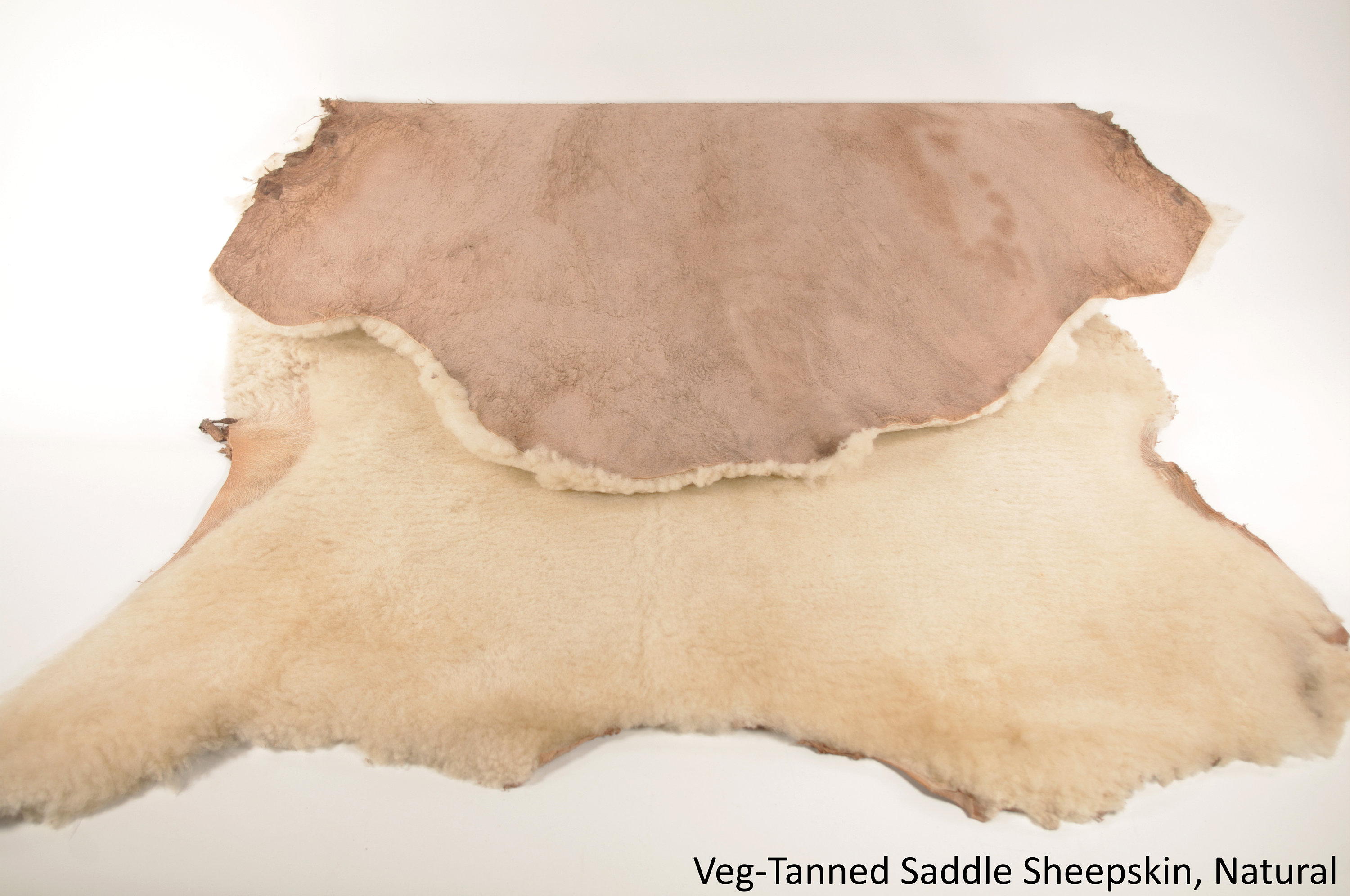 VEG-TANNED Sheepskin Hides