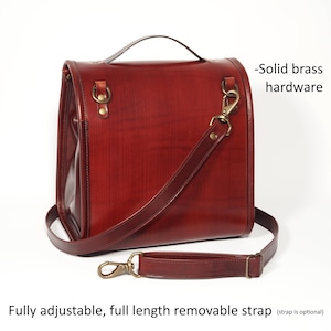 Executive Leather Lunch Bag - Etsy