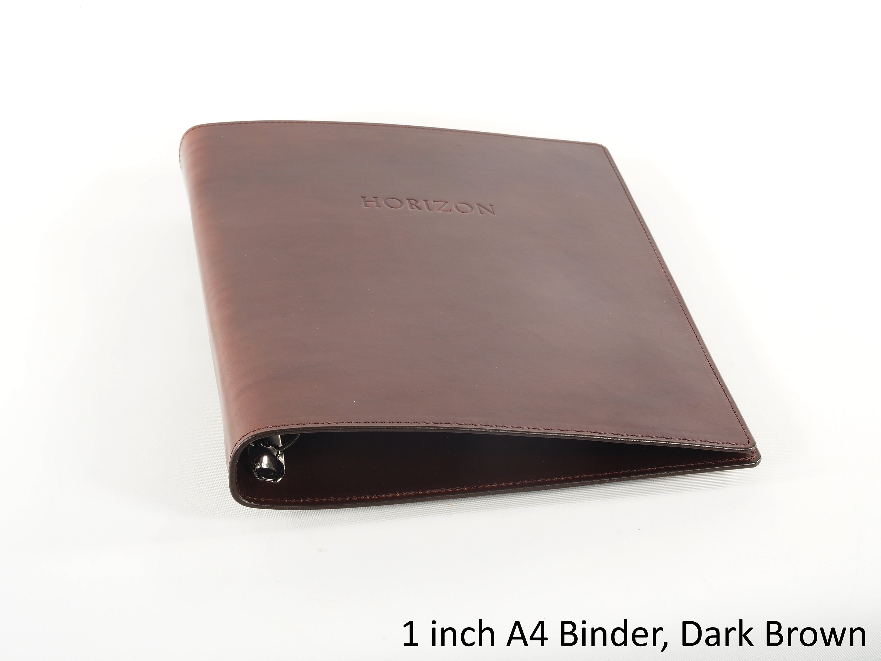 Leather 4 Ring A4 Binder A4 SIZE 1 Inch Leather 4 Ring A4 Binder A4 SIZE 1 Inch