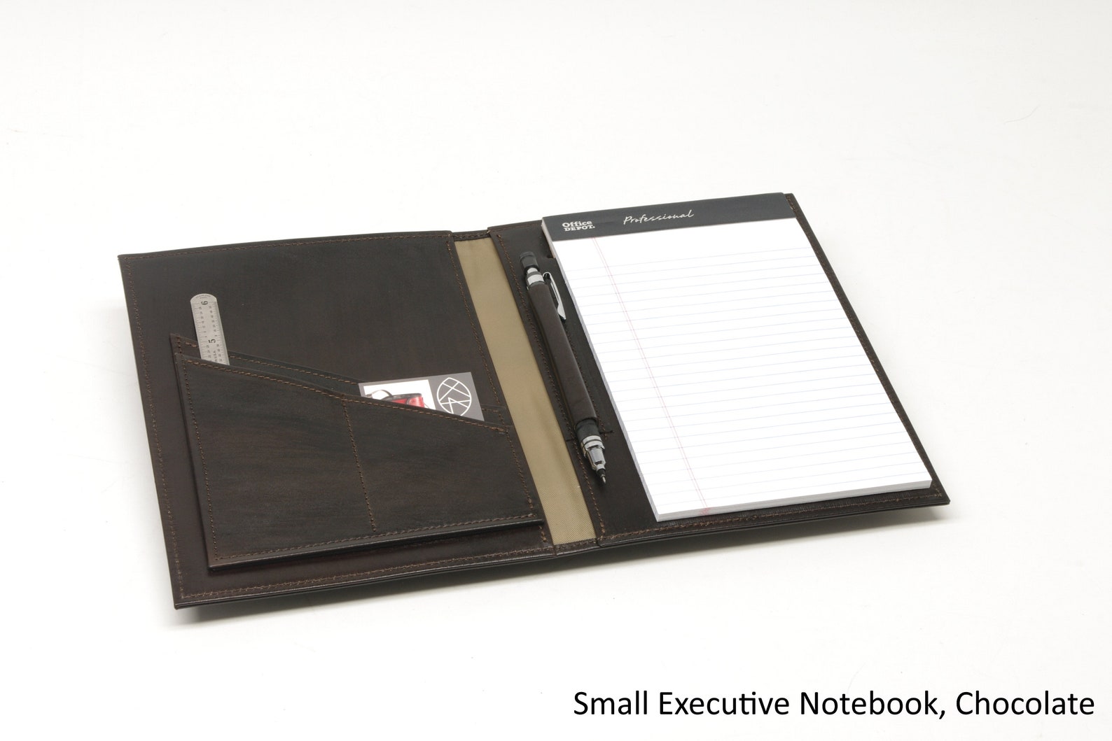 Executive Leather Notebook - for Standard Notepads (2 Sizes) - Etsy