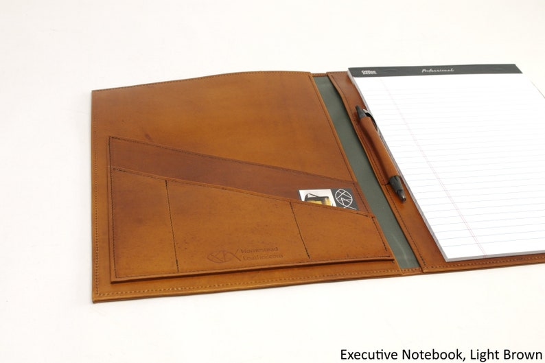 Executive Leather Notebook for Standard Notepads 2 Sizes - Etsy