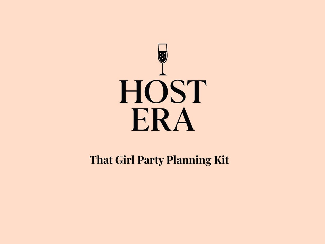 That Girl Party Planning Kit | Girls Night, Birthday & Hosting Planner ...