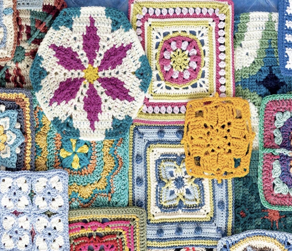 100 Crochet Tiles - Charts & Patterns for Motifs Inspired by Decorative ...