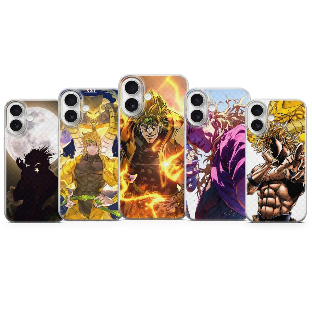 Dio Brando Villain Phone Case Dark Jojo iPhone Samsung Pixel iPhone 17 ...
