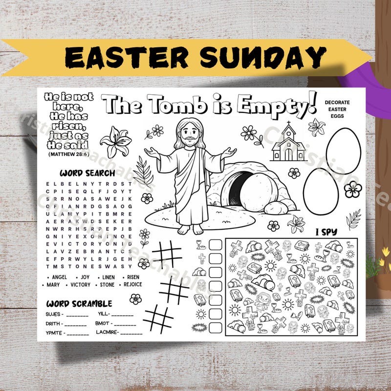 Easter Placemats - Etsy