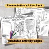 Printable Jesus Candle Craft “jesus is the Light of the World” John 8: ...