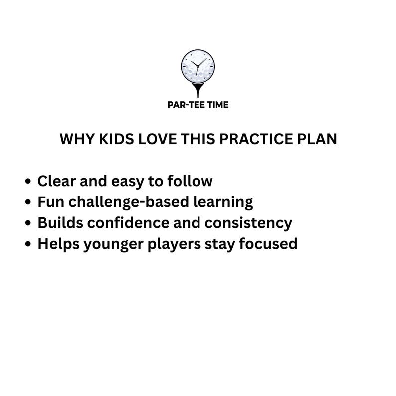 Junior Golf Chipping Practice | Trajectory Drills (PDF) - Etsy