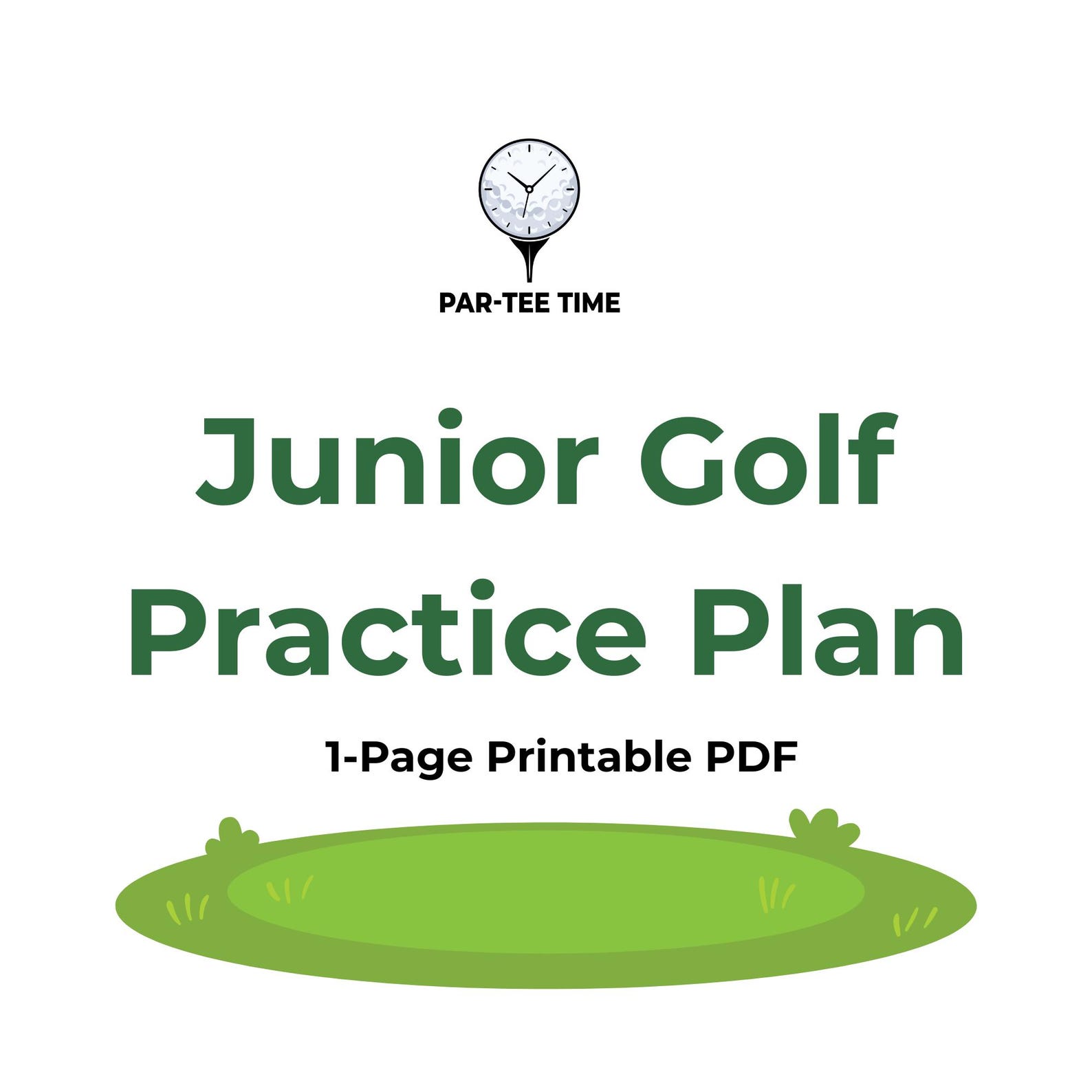 Junior Golf Chipping Practice | Trajectory Drills (PDF) - Etsy