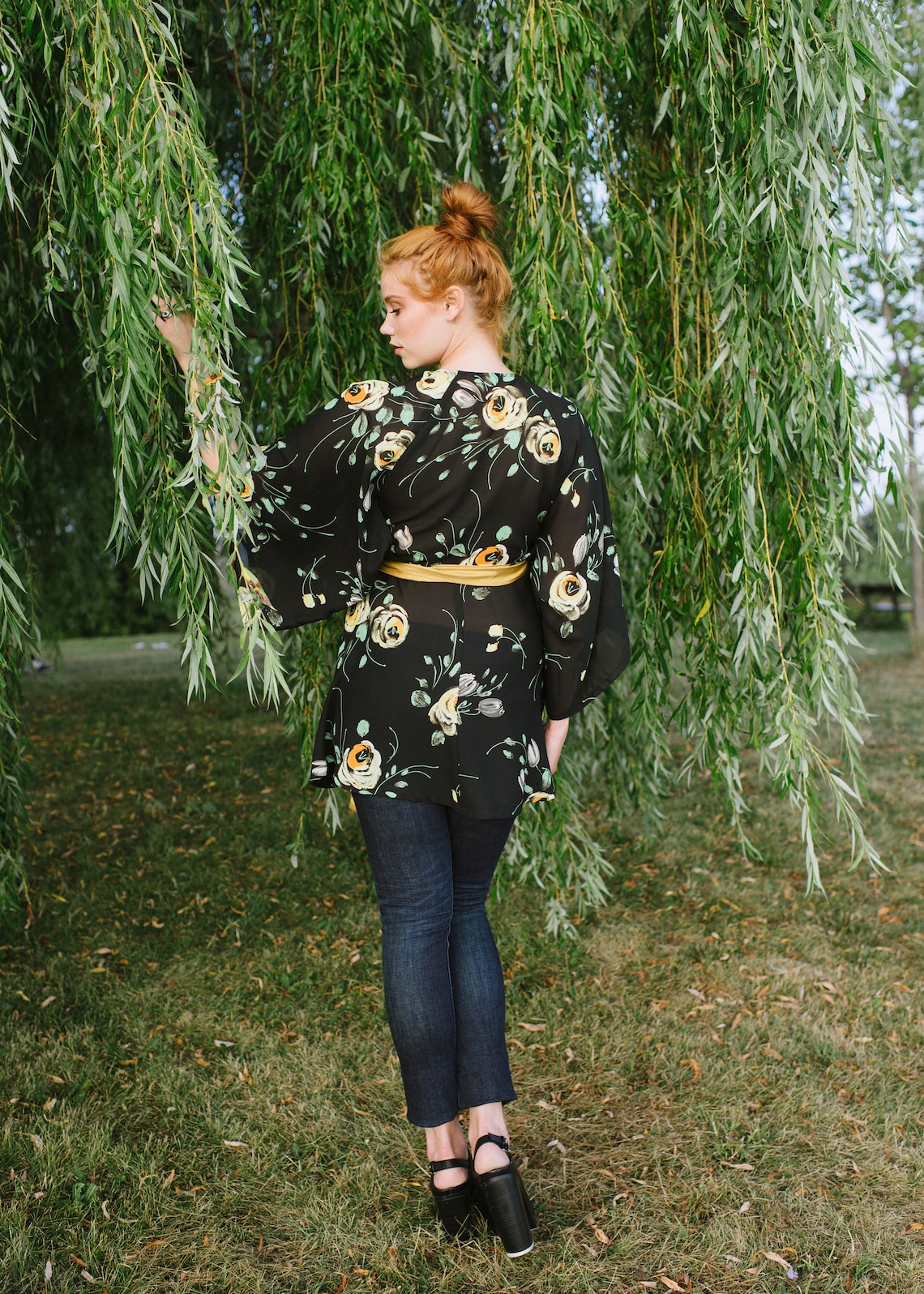 Wrap Dress With Kimono Inspired Sleeves PDF Sewing Pattern - Etsy