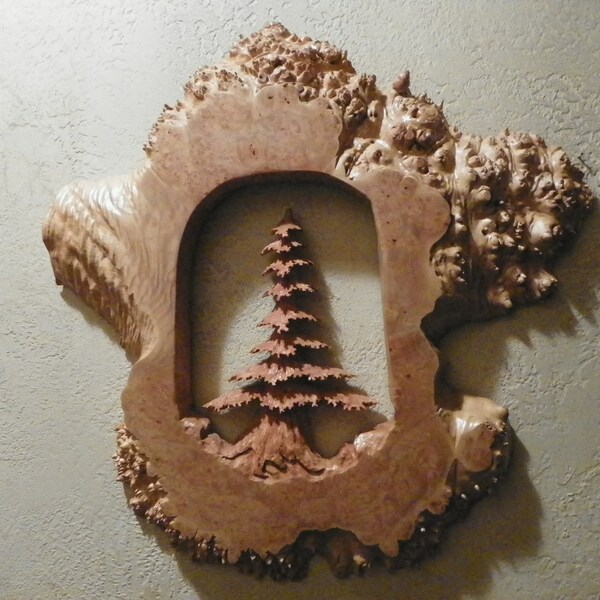 Hand Carved Tree - Etsy
