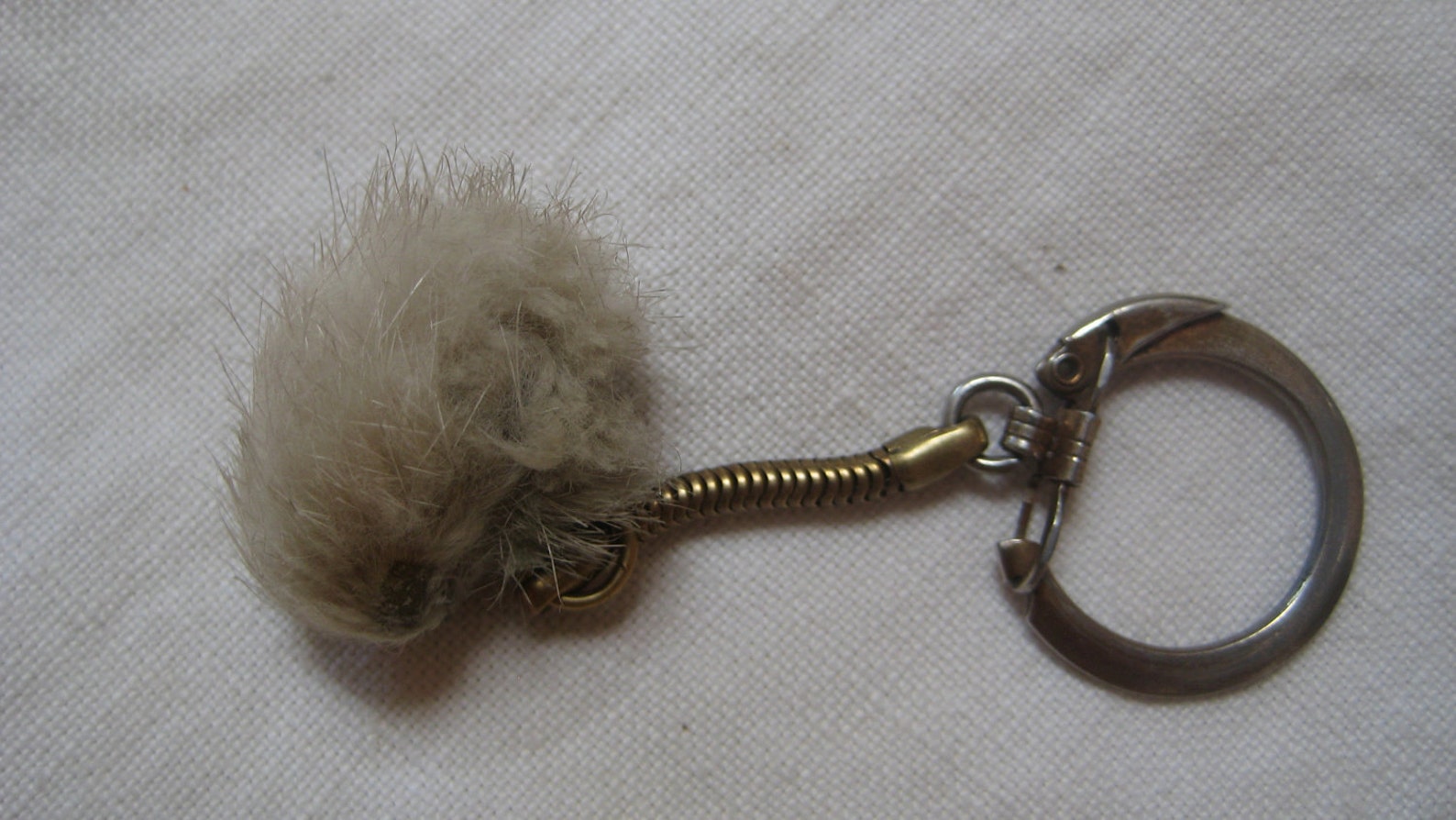 Mink Puff Keychain in Darling Original Box as Is - Etsy