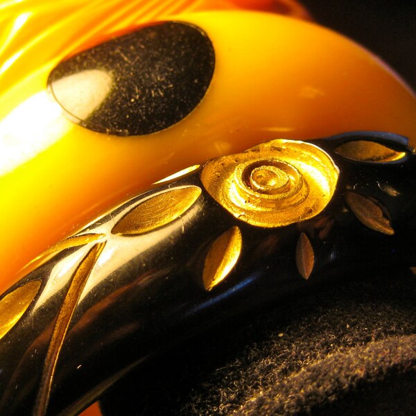 Painted Bakelite - Etsy