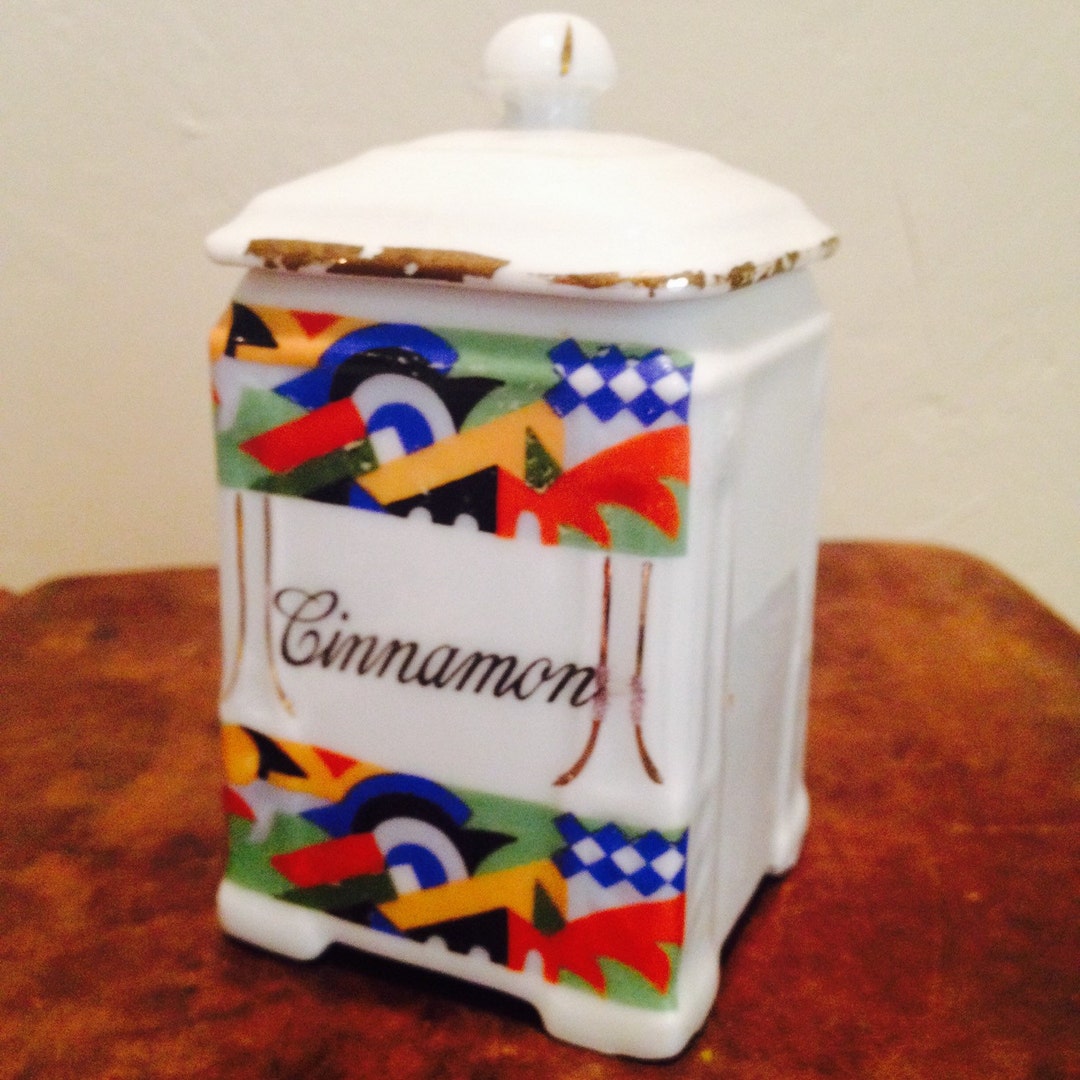China Canister "victoria" for Cinnamon From Czechoslovakia - Etsy