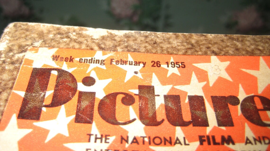 British 1955 Movie Magazine Picturegoer - Etsy