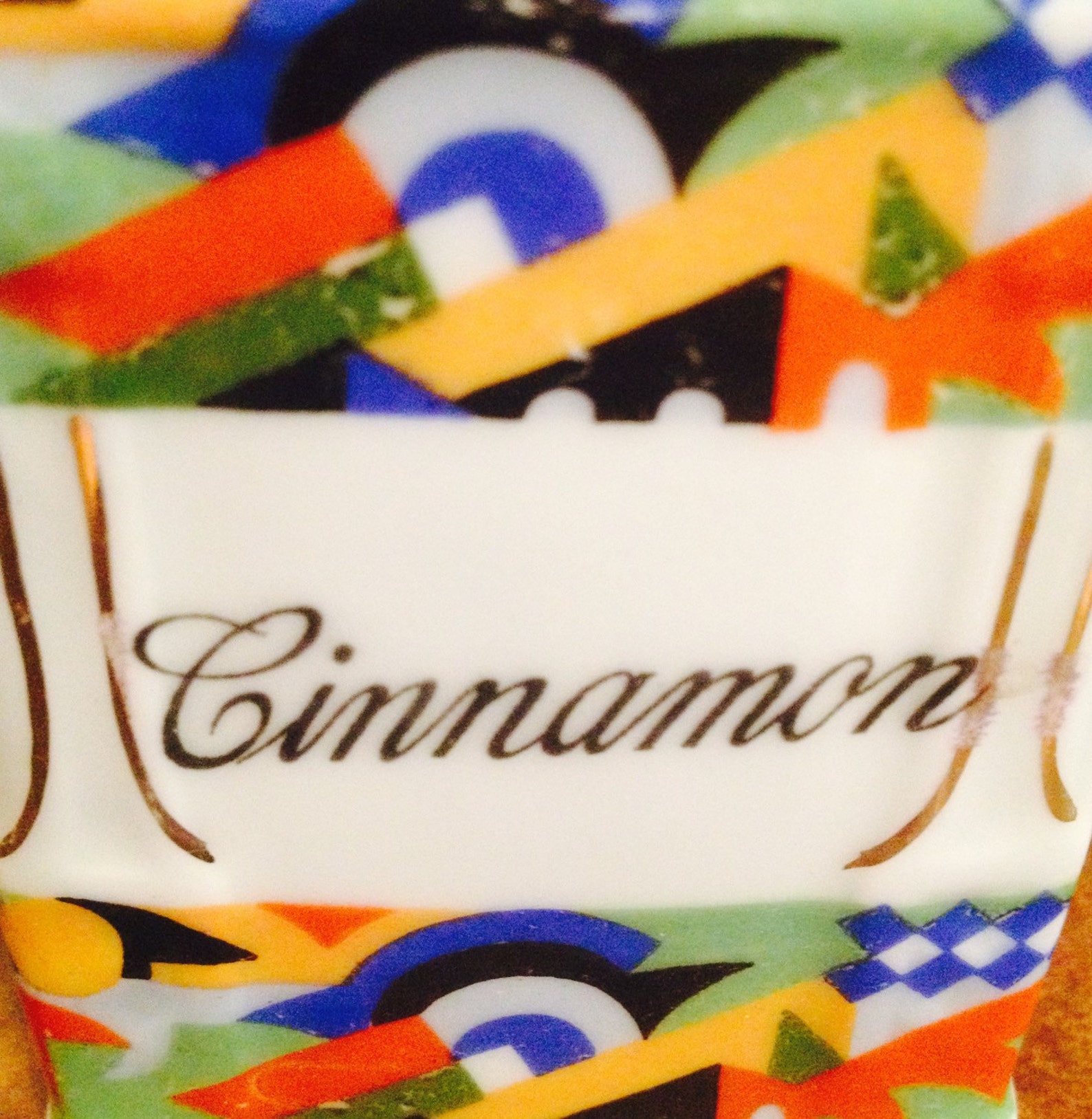 China Canister "victoria" for Cinnamon From Czechoslovakia - Etsy
