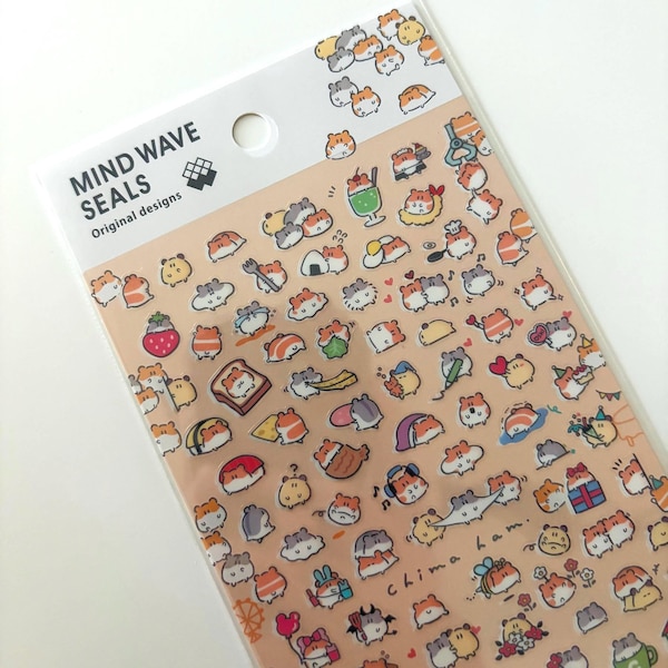 Hamster Stickers - Etsy UK