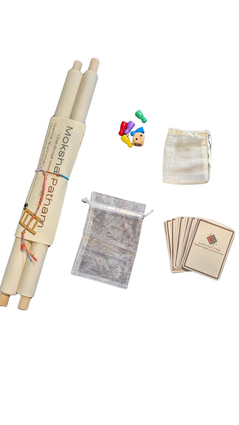 Moksha Patham - Ancient Indian Board Game - Etsy Canada