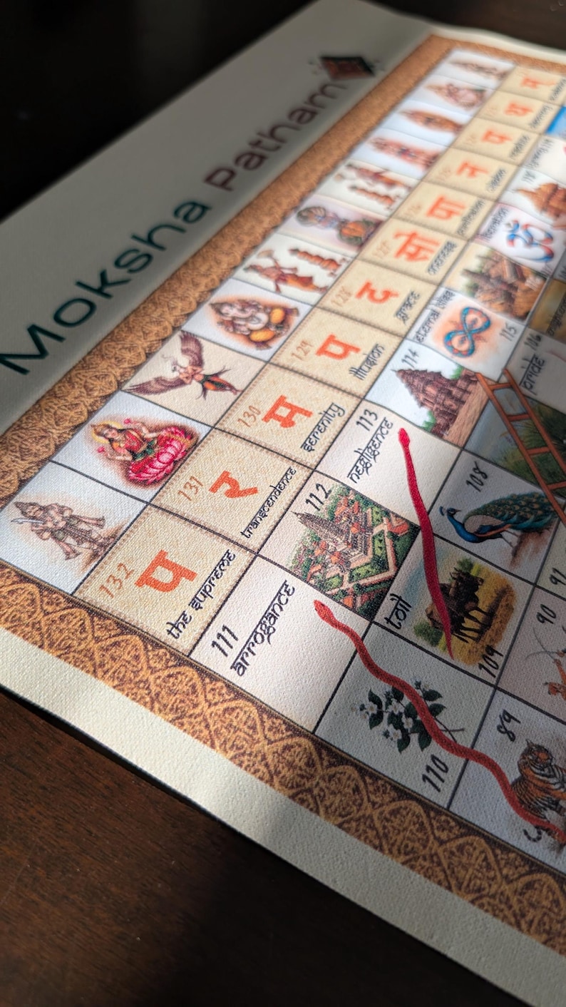 Vaikuntapali Canvas Board – Reimagined Version of Ancient Indian Snakes ...