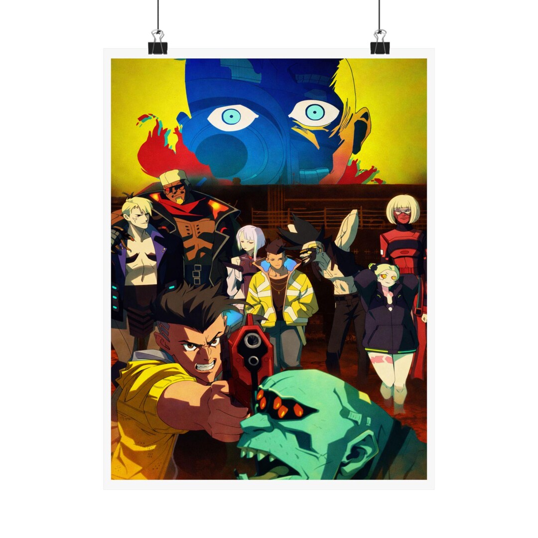 Edge Runners Squad Poster | Matte Vertical Poster - Etsy