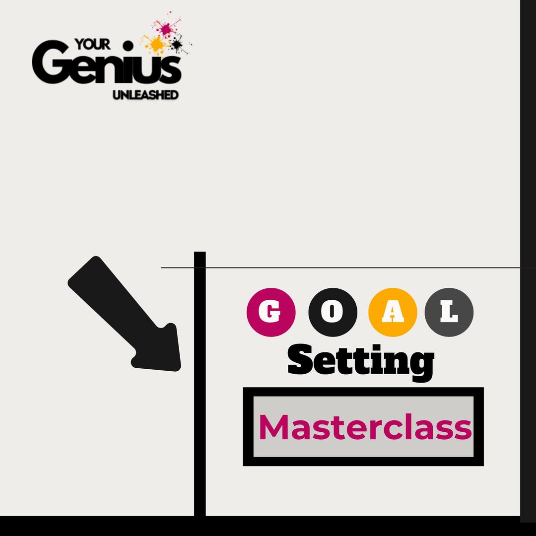 Goal Setting Masterclass | Digital Download With Worksheets - Etsy