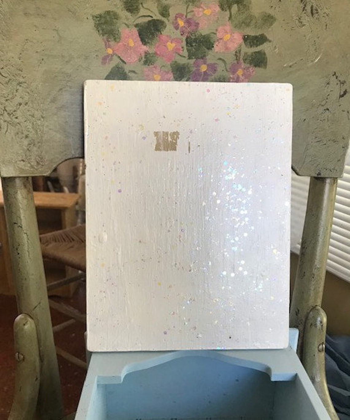 Rustic Craft With Sparkly Face Mold ~ October ~ Sparkly ~ 8"x10" - Etsy