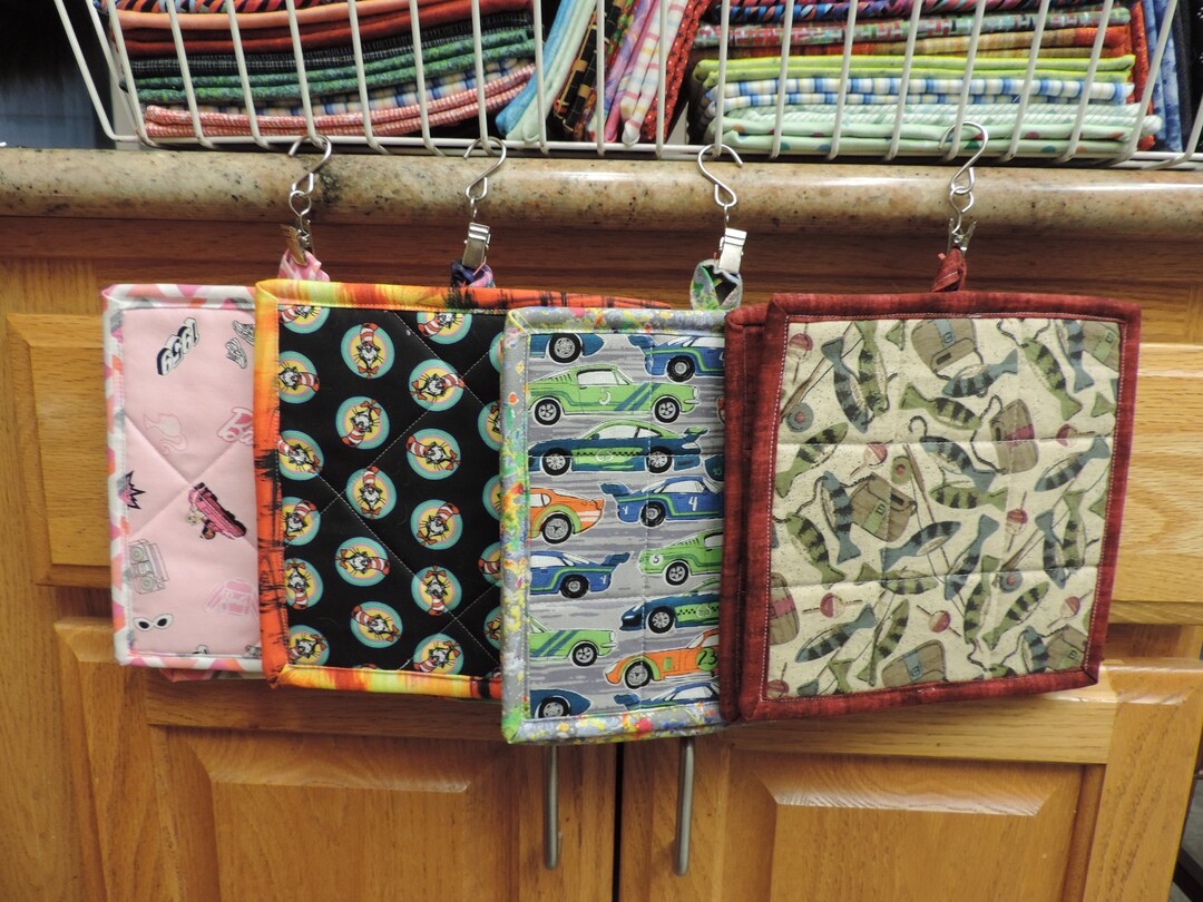 Set of 2 Pot Holders / Hot Pads / Kitchen / - Etsy